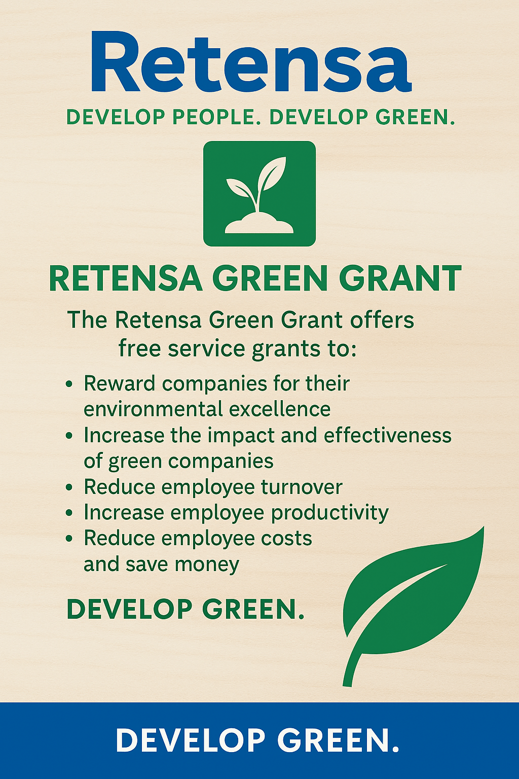 Green Retensa Grants for Sustainable Companies