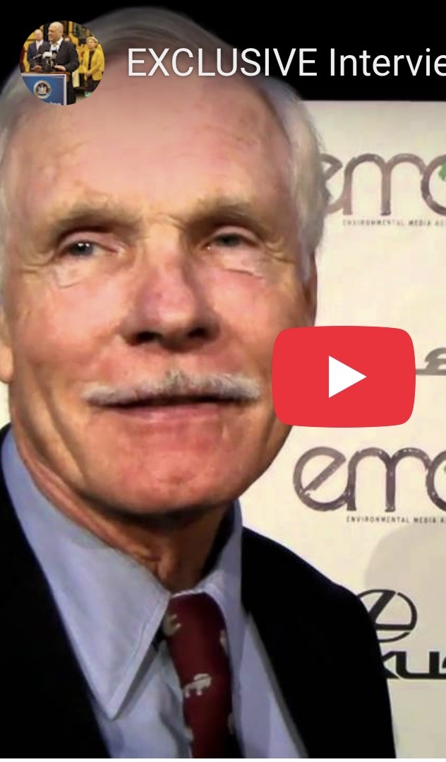 Ted Turner Goes Green to Inspire Future Generations