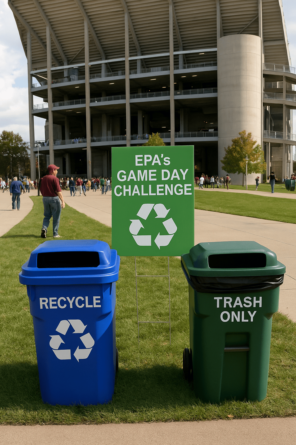 Game Day Challenge for a Sustainable Football Season