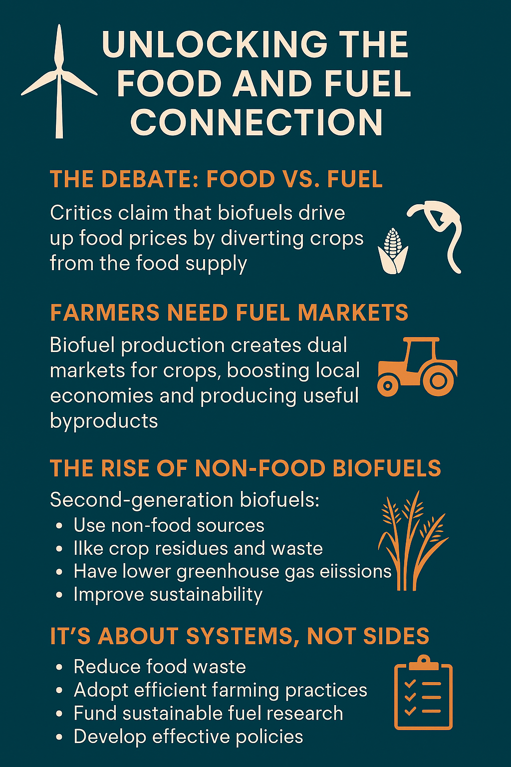 Food and Fuel Connection: Understanding the Link