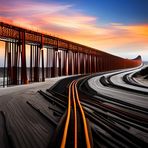 Border Air EPA District Pollution Monitor at US Mexico Crossing