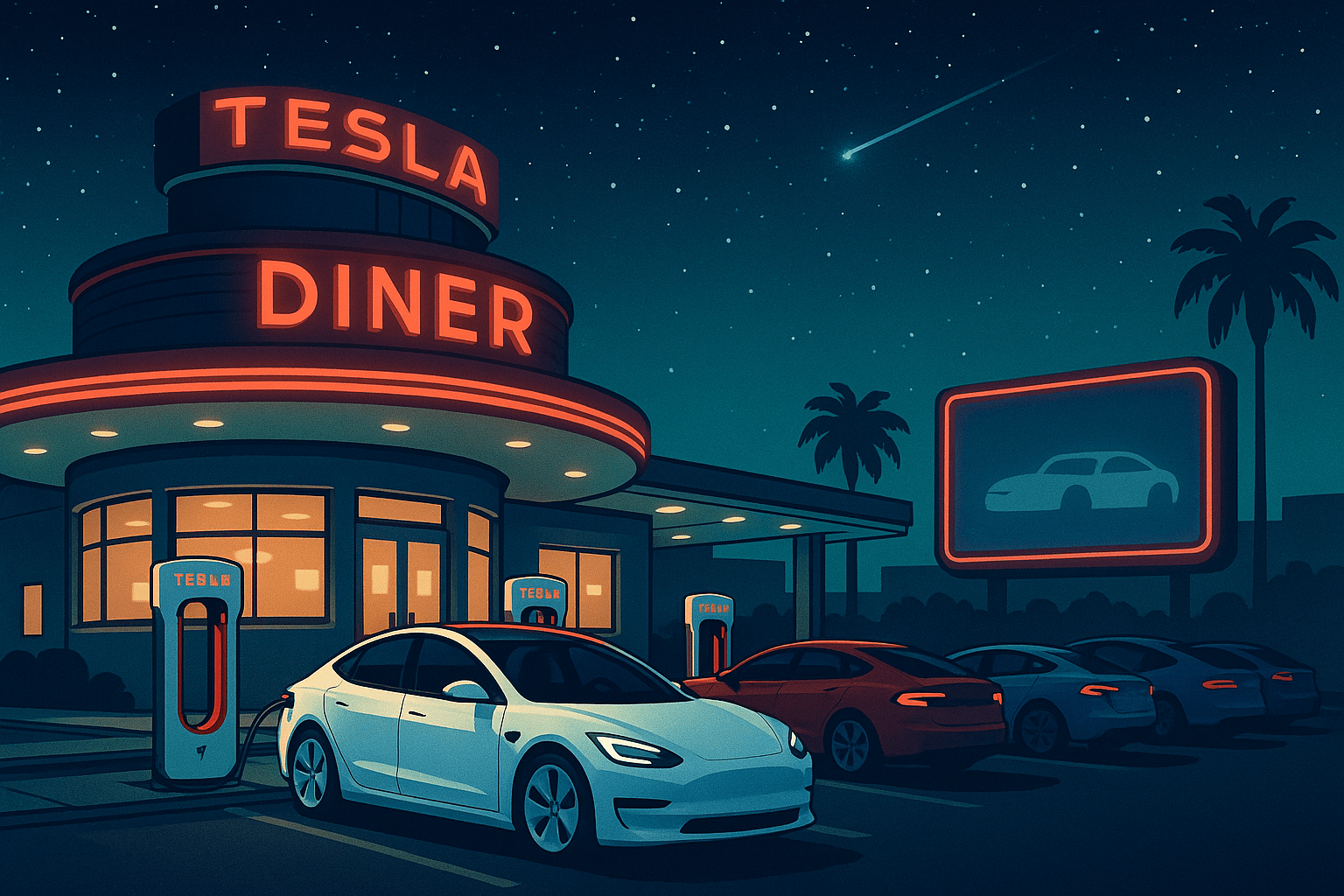 Tesla Movie Theater Wins Permit Approval for Diner, Drive-ins - The ...