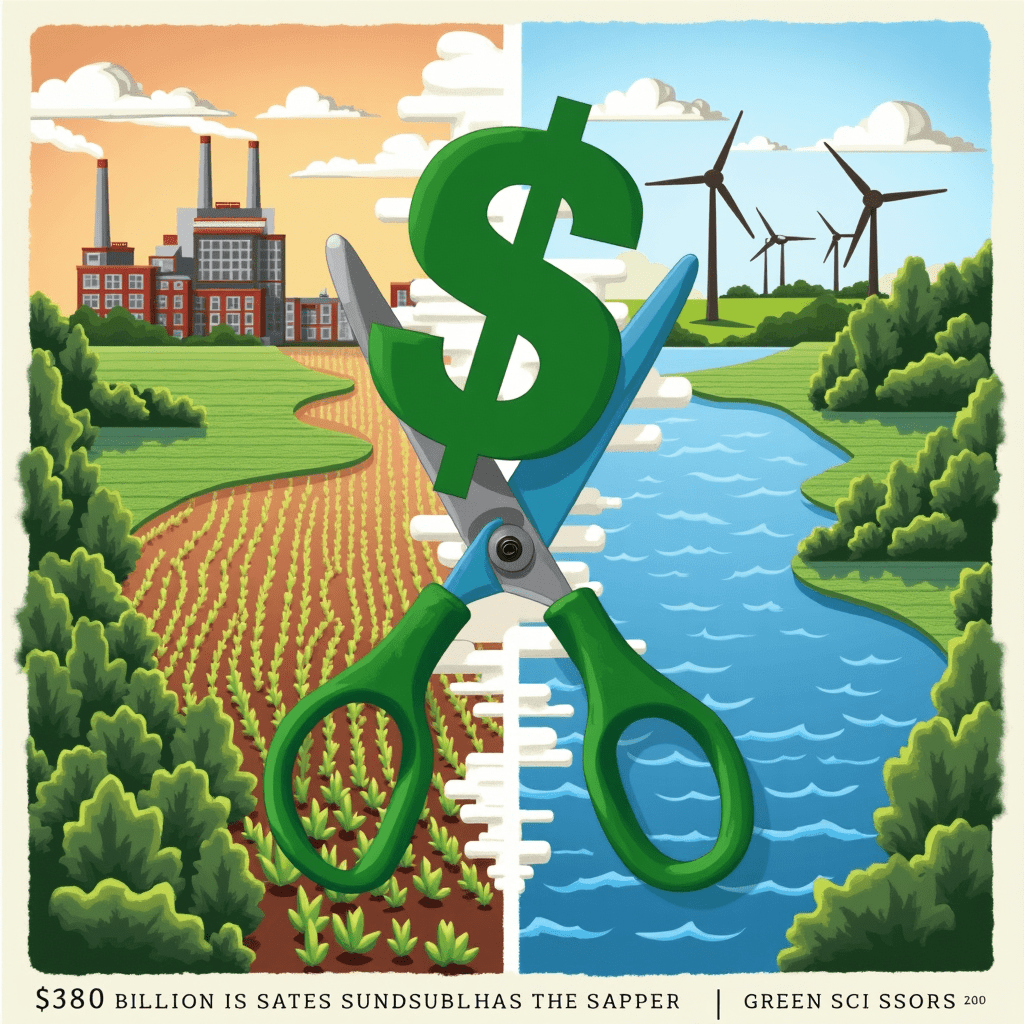 Cut Subsidies: A Green Solution for a Healthier Environment