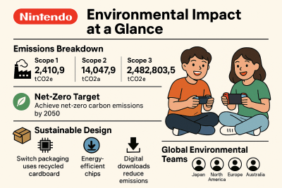 Nintendo Reports Environmental Strategy & Metrics - The Green Living ...