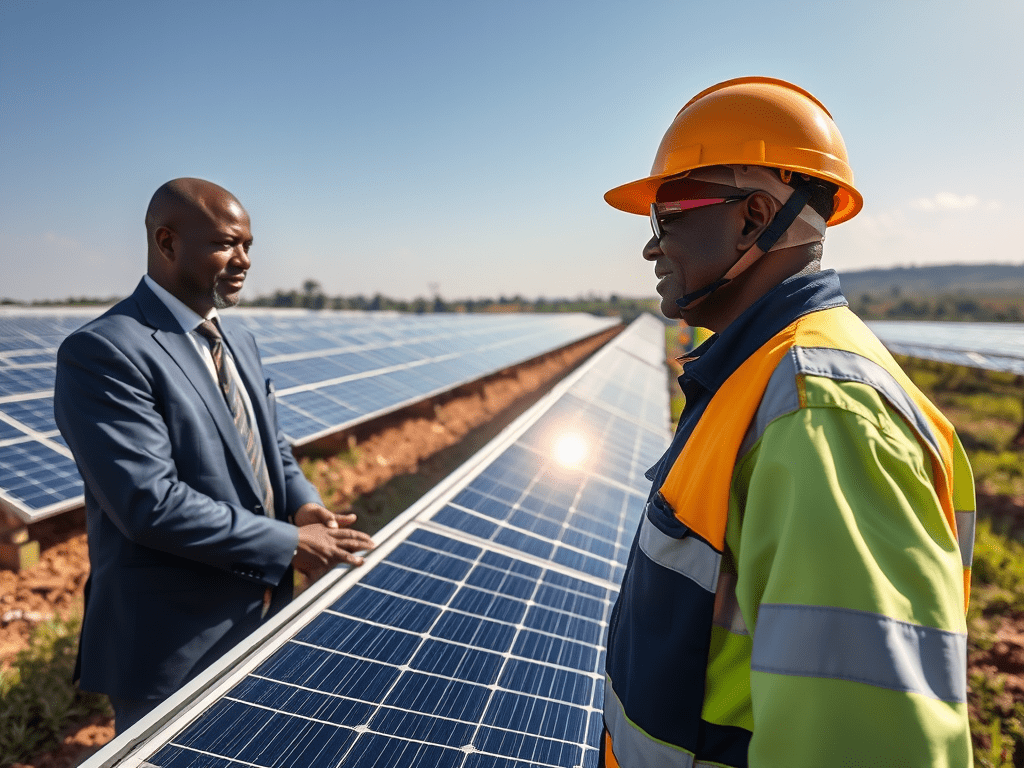 Burundi Solar Energy Plant Fuels Energy Independence - green guy, green ...
