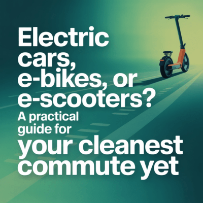 Electric Commute: Eco-Friendly Travel Options - The Green Living Guy ...