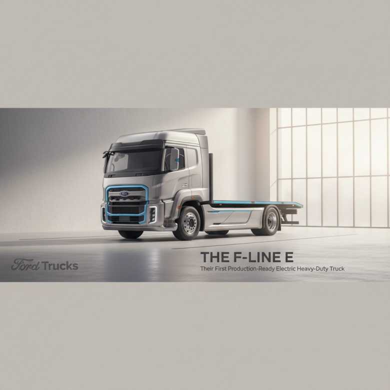 Ford F-Line E : Europe's First Production Electric Truck - The Green ...